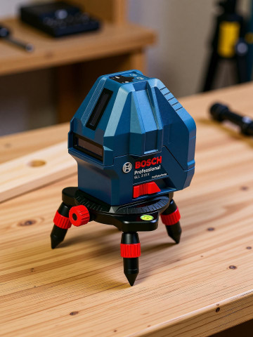 BOSCH GLL 3-15X Line Laser, IP54 15m Self Levelling (Accuracy: ± 0.2 mm ...