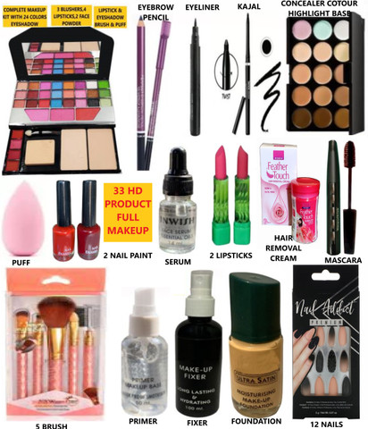 professional makeup kit combo