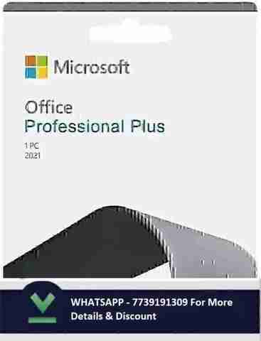 MICROSOFT OFFICE PROFESSIONAL PLUS 2021 GENUINE LICENSE KEY WITH ...