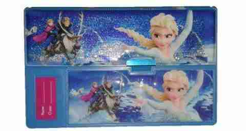 Flipkart.com | KIKU Jumbo Princess Anna Sisters Art Plastic Pencil Box ...