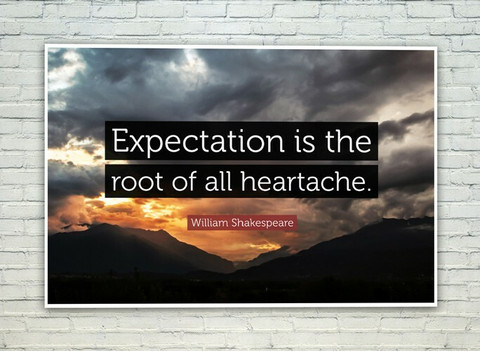 expectations shakespeare