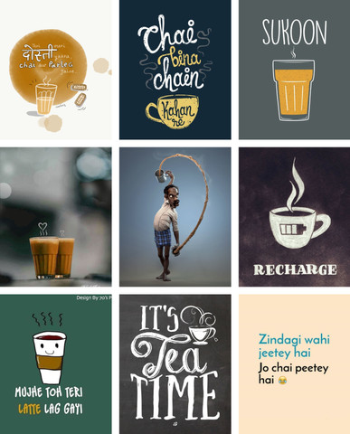 tea design poster