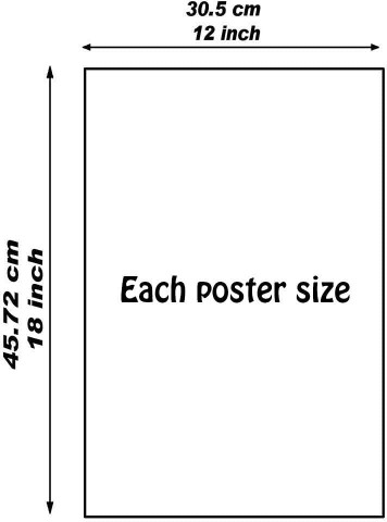 small poster size paper