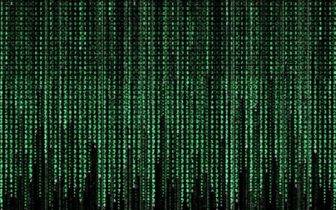 matrix code poster
