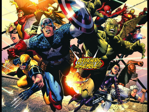avengers comic poster