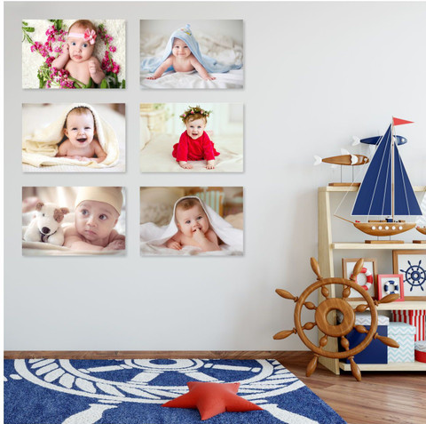 Cute Baby Posters Smiling Baby Wall Poster For Room Decor Paper Print ...