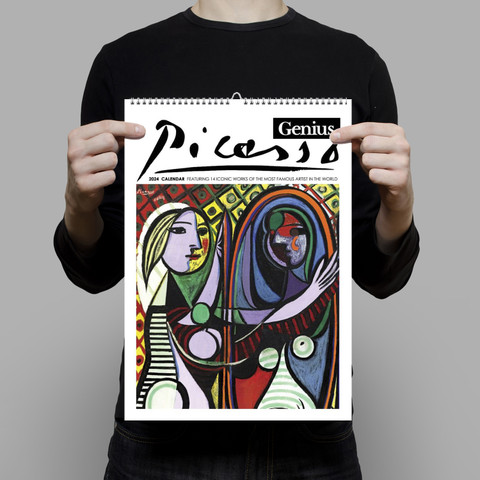 2024 Wall Calendar - Pablo Picasso - Pablo Picasso Artworks Paper Print ...