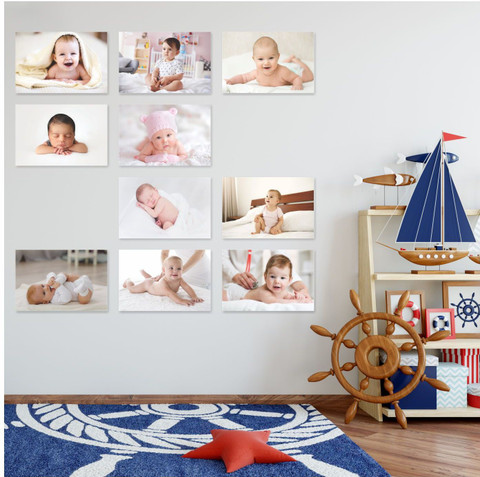 Cute Baby Posters Smiling Baby Wall Poster For Room Decor Paper Print ...