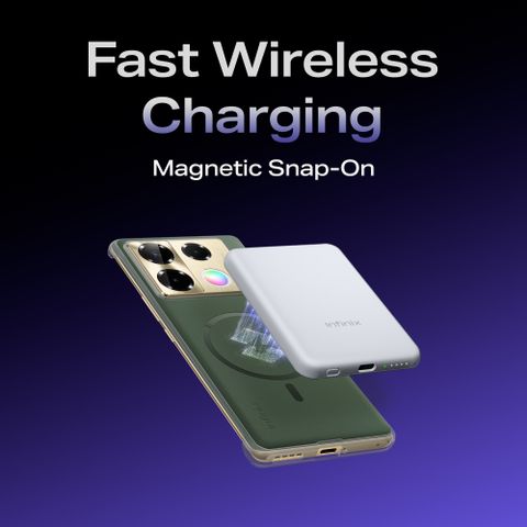 Infinix 3020 mAh 18 W Wired & Wireless With MagSafe Slim Pocket Size ...