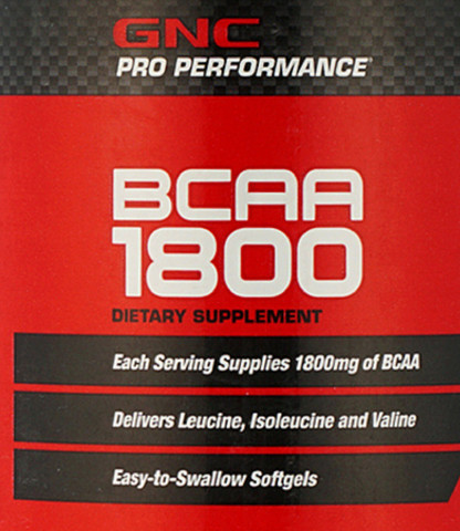bcaa gnc pro