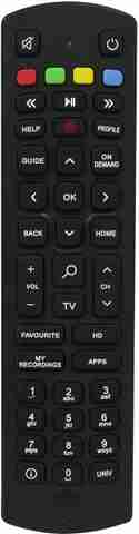 CellJoy jio set up box JZS E411 V1 set up box jio Remote Controller ...