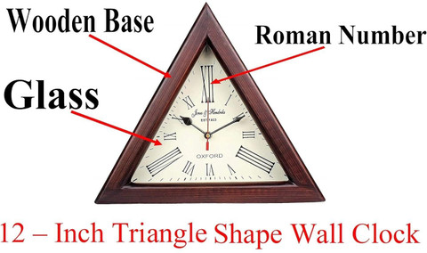 triangular clock