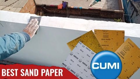 CUMI Water Proof Emery paper OR Emery Sheet 220 GRIT (PACK OF 11 ...