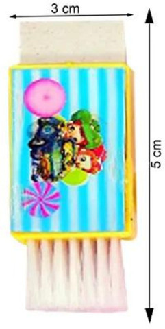 eraser sharpener brush combo