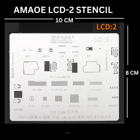 iphone display ic stencil