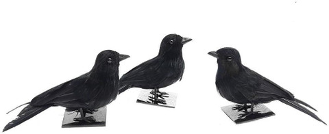 artificial flying crow