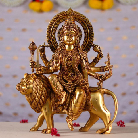 durga statue large