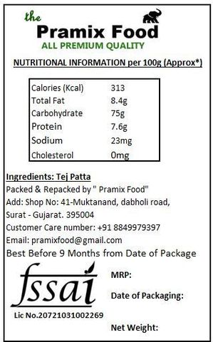 Pramix Tej Patta | Whole Bay Leaves | Tamal Patra | Indian Spices Bay ...