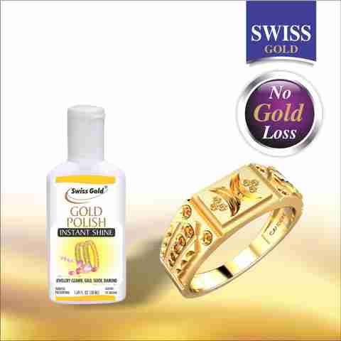 swiss gold Instant Shine Jewelry Cleaner Gold Polish, Jewellery Polish ...