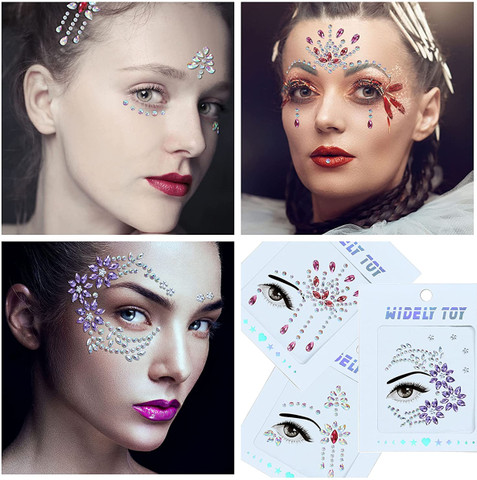 makeup face stickers