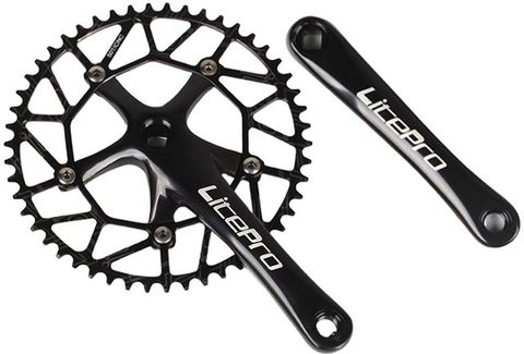 Lyla Bike 50-58T 9-11 Speed Crankset 170mm Crankarms 130BCD Chainring ...