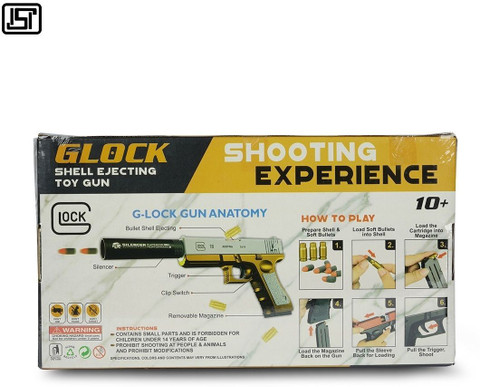 glock automatic shell ejecting pistol