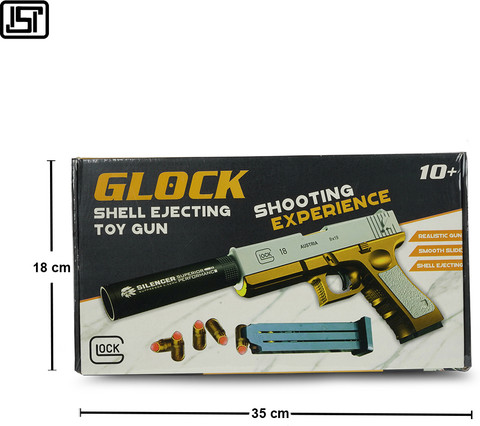 glock automatic shell ejecting pistol