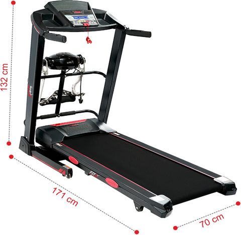 AVON Fitx, Motorized Treadmill, 3 HP Peak Multi with Power Incline ...