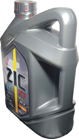 ZIC X7 5W-30 (3.5 L, API SN Plus) Fully Synthetic Car Engine Oil with ...