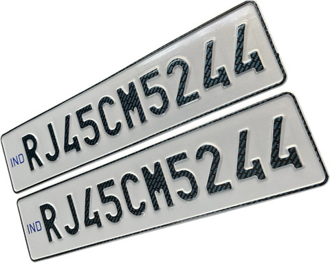 NUMBERPLATE IND Number Plate Front and Back Car Number Plate Price in ...