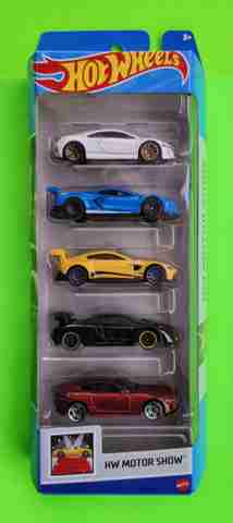 HOT WHEELS 5-PACK HW MOTOR SHOW - 5-PACK HW MOTOR SHOW . shop for HOT ...