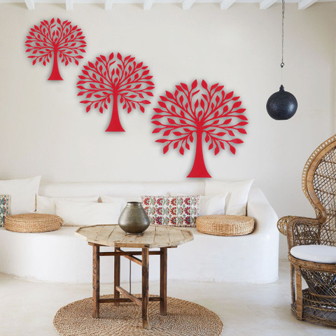 tree design on wall