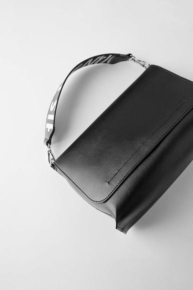 Buy Zara Women Black Sling Bag black Online @ Best Price in India ...