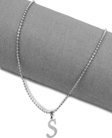 s name locket silver