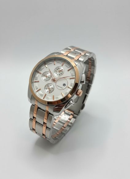 Americanviber Men's analog watch Stainless steel watch for men Analog ...