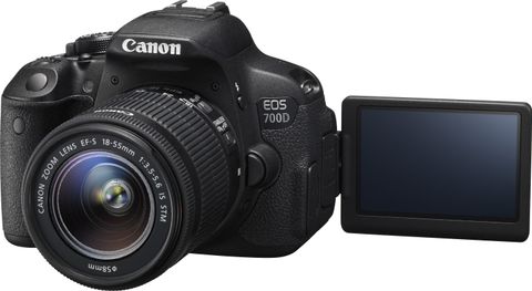 Canon EOS 700D DSLR Camera Body with Dual Lens: EF S18 - 55 mm IS II ...