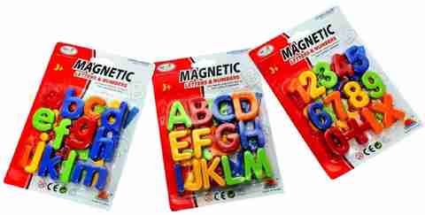 Learning Resources 26 Pcs Magnetic Letters For Kids - Alphabet Magnets ...