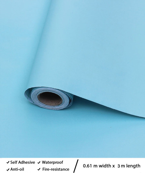 blue solid wallpaper