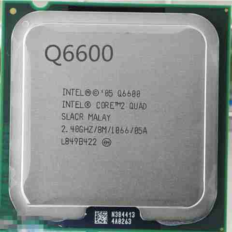 Intel Q6600 2.66 GHz LGA 775 Socket 4 Cores Desktop Processor - Intel ...