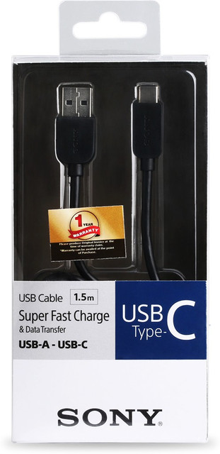 sony usb c cable