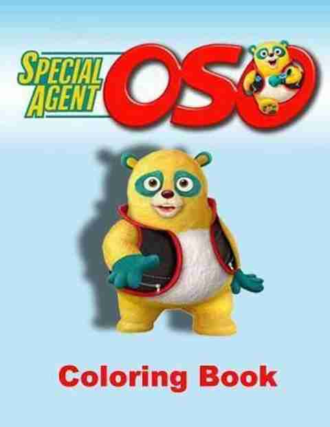special agent oso coloring book
