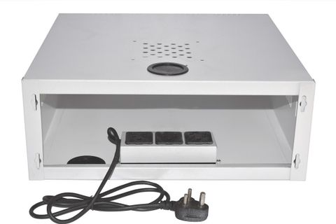 IMPULSE High Grade CCTV/DVR/NVR Cabinet Box/DVR Rack Wall Mount with ...