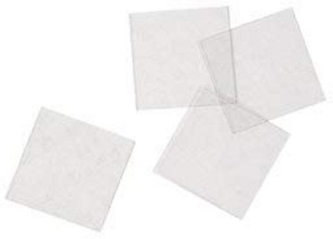 mLabs Glass Micro Cover Slips - Microscope Slide Covers (100 pcs) (Pack ...