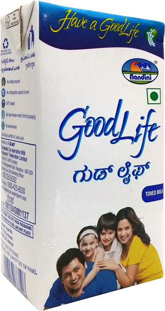 Nandini Good Life Toned Milk Price in India - Buy Nandini Good Life ...