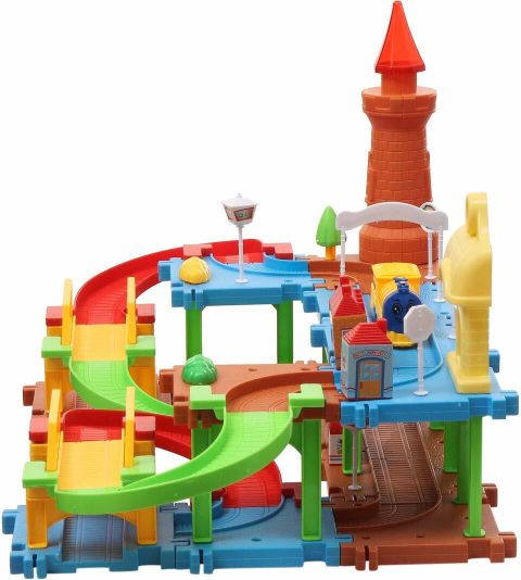 Webby Educational Kids Building Block Train Set 45 Pcs - Educational ...