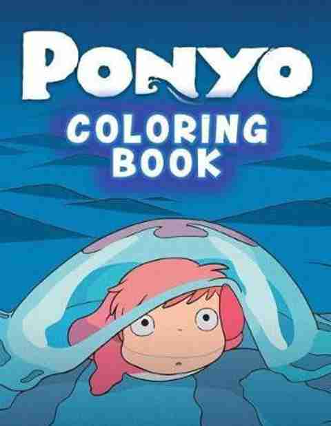 ponyo coloring book