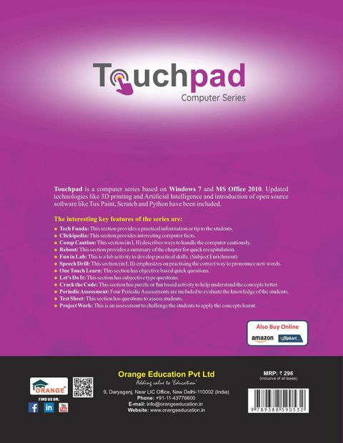 Touchpad - Computer Book for Class 6: Buy Touchpad - Computer Book for ...