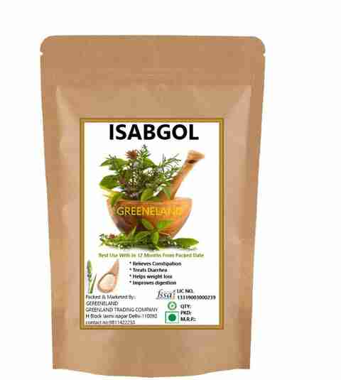GREENELAND ISABGOL POWDER ( Psyllium Husk ) 100 GM Powder Price in ...