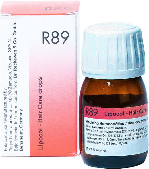 Dr. Reckeweg R89 Lipocol Hair care Drop for Anti-Hairfall & Hair ...