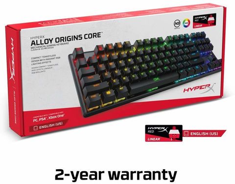 HyperX Alloy Origins Core - Tenkeyless Mechanical Gaming Keyboard ...